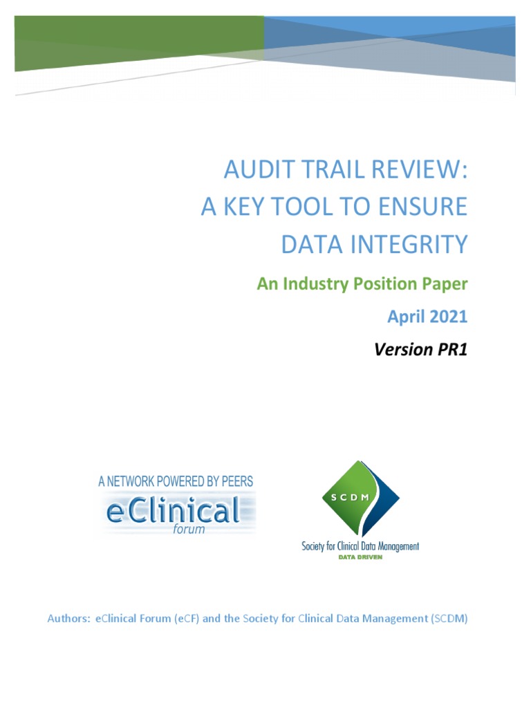 2021 ECF - SCDM ATR Industry Position Paper - Version PR1 | PDF ...