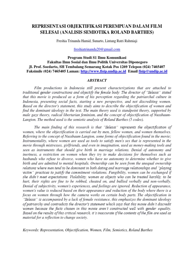 1 SM | PDF | Gender Studies | Feminism