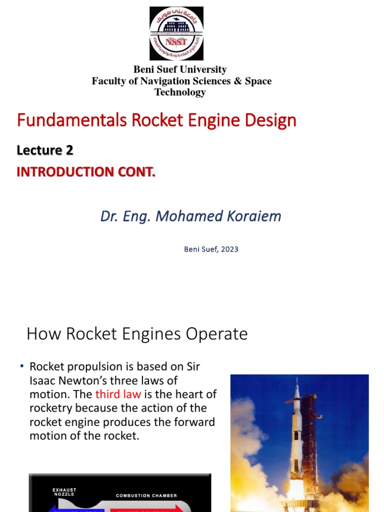 F. Rocket Engine Design Lect 2 | PDF | Fluid Dynamics | Rocket Propellant