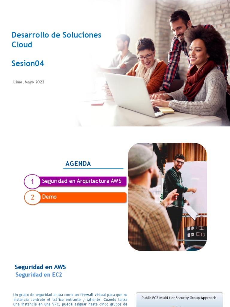 T04-Seguridad en AWS | PDF | Computación en la nube | Usuario (informática)