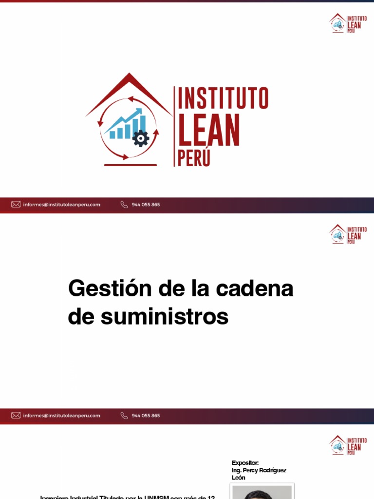 SCM Instituto Lean 2021 | PDF | Logística | Obtención