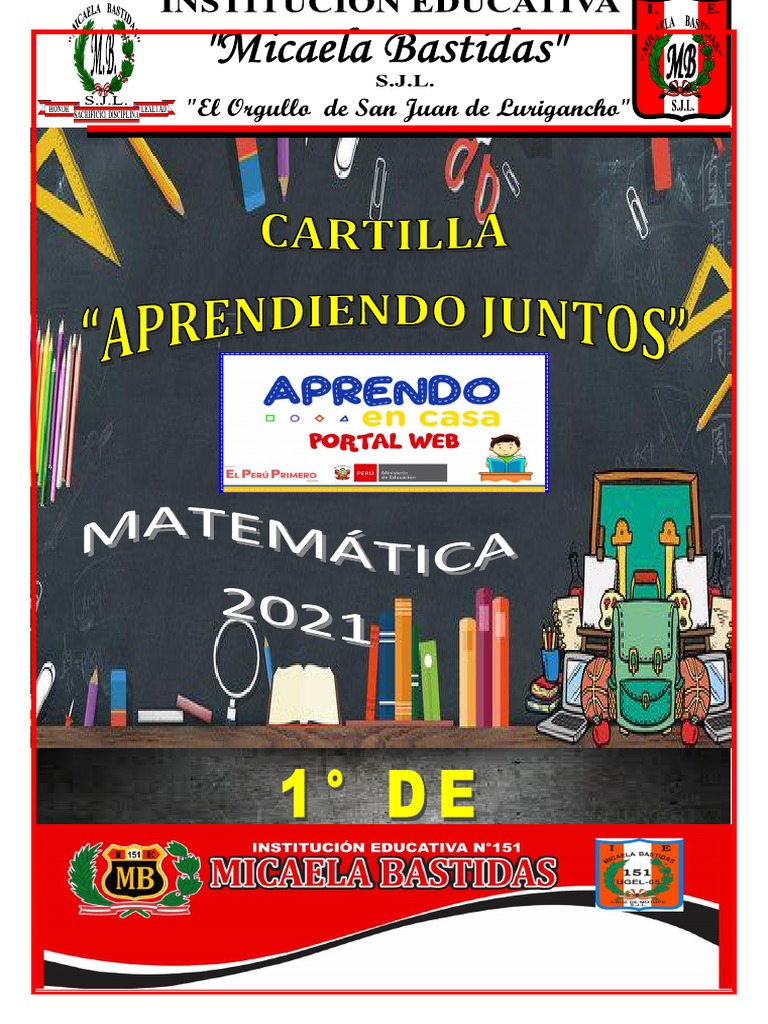 CARTILLA 2 -APRENDIENDO JUNTOS - 1RO SEC | PDF | Ecuaciones | Triángulo