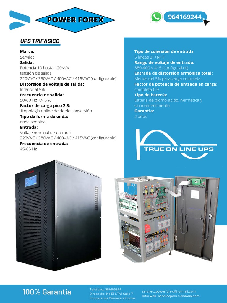 UPS TRIFASICO | PDF