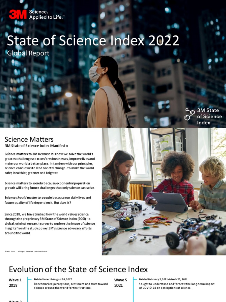 3M Science. (2022) State of Science Index [Global Report] | PDF ...