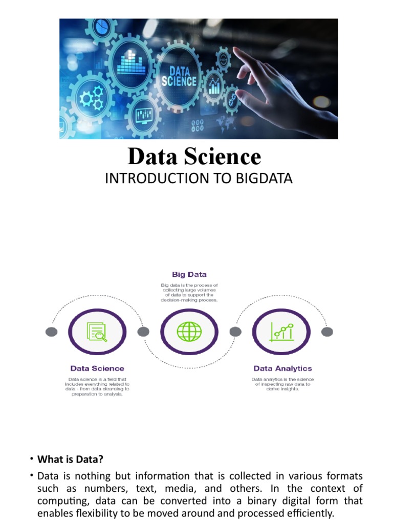 Data Science | PDF | Big Data | Data