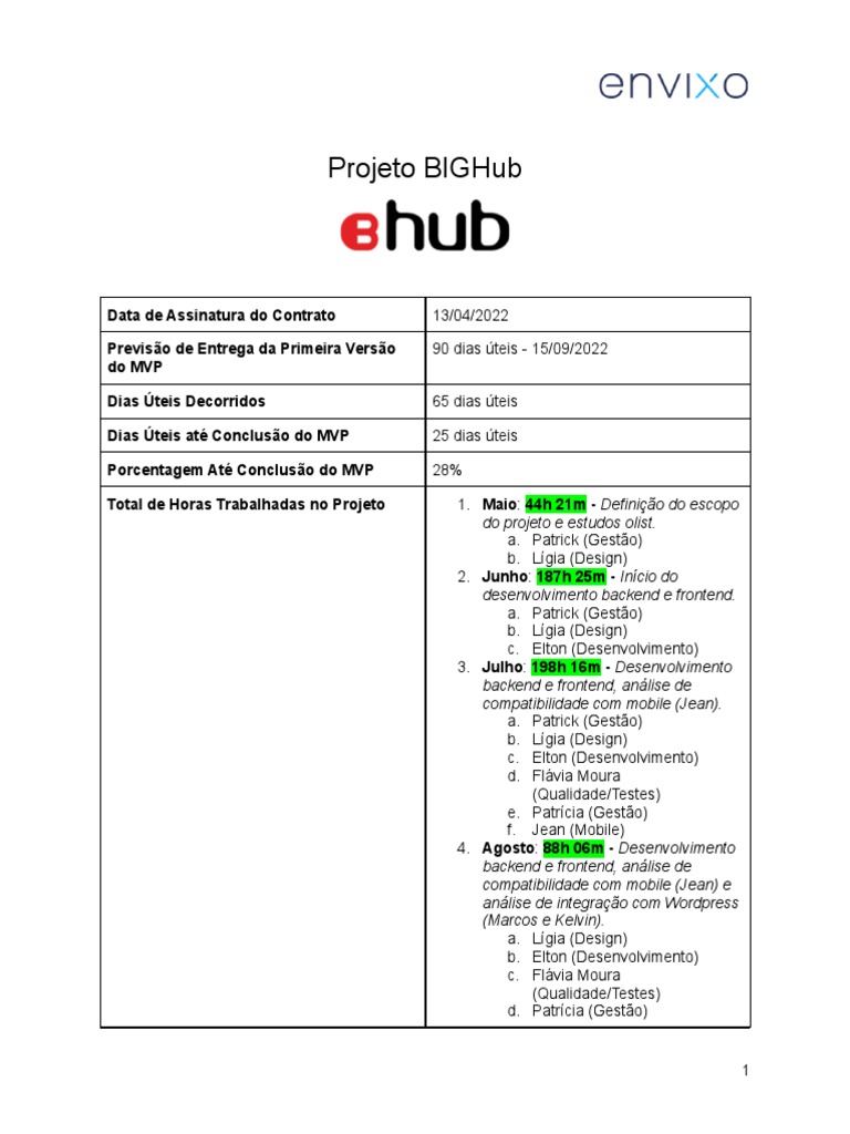 Projeto BIGHub | PDF | E-commerce | Portugal