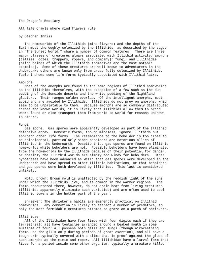 150 The Dragons Bestiary | PDF | Predation