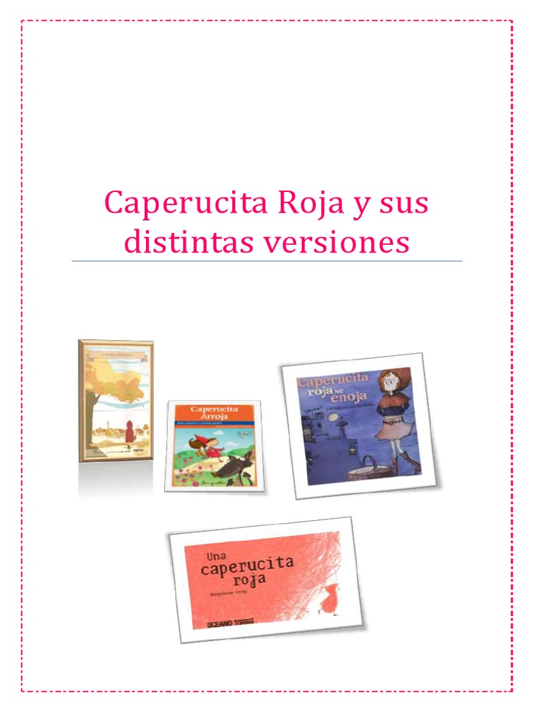 Caperucita Roja y Sus Distintas Versiones | PDF | Caperucita Roja | Cuentos