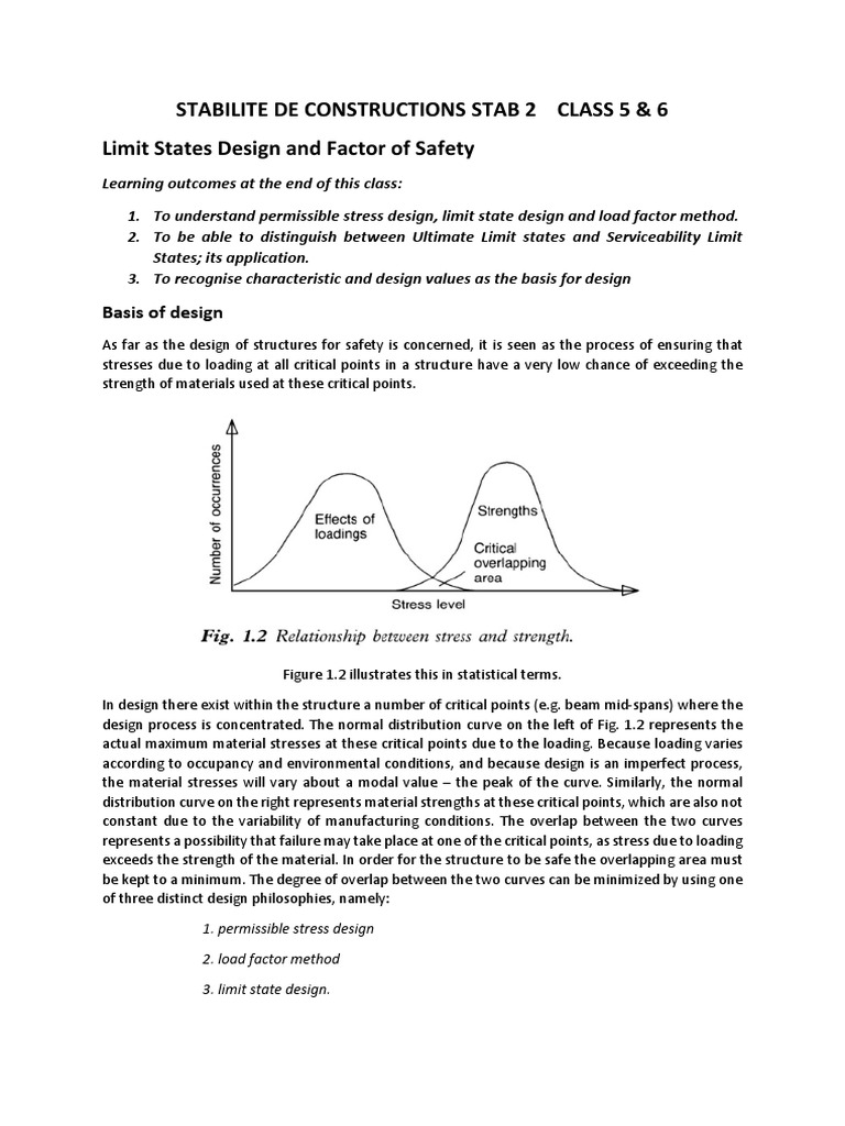 Lecture Notes Stab 2 Class 5&6 | PDF | Strength Of Materials | Bending