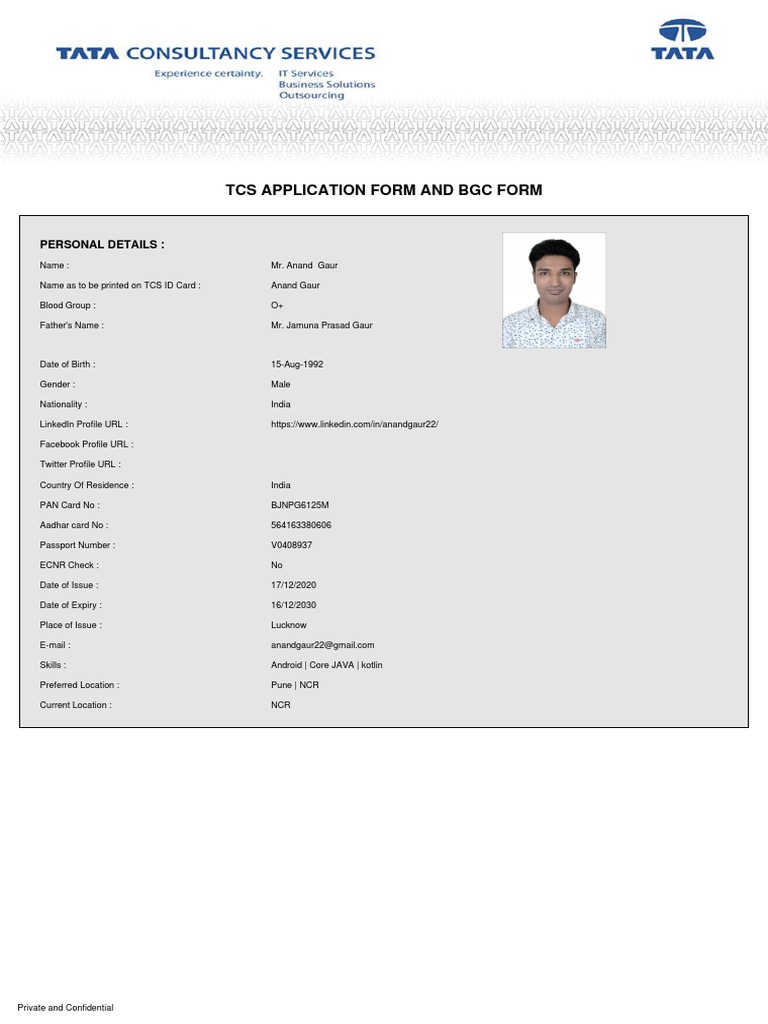 BGC Form | PDF | Background Check | Justice