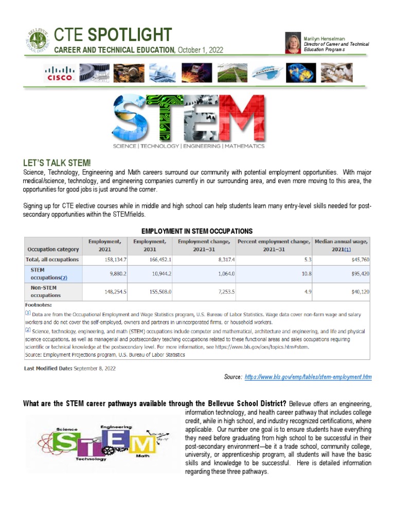 Interlake High School October CTE (Career and Technical Education ...