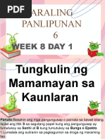 AP - 6 - Q4 - WK8 - Napapahalagahan Ang Aktibong Pakikilahok NG Mamamayan Sa Mga Programa NG ...