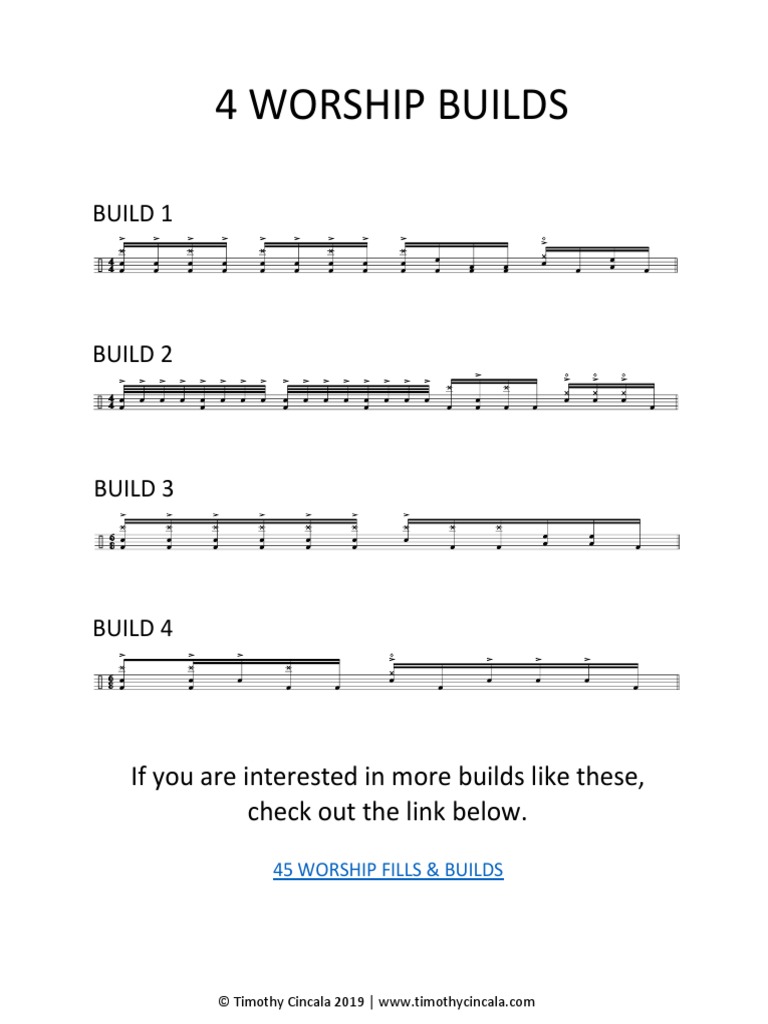4 Worship Drum Build | PDF