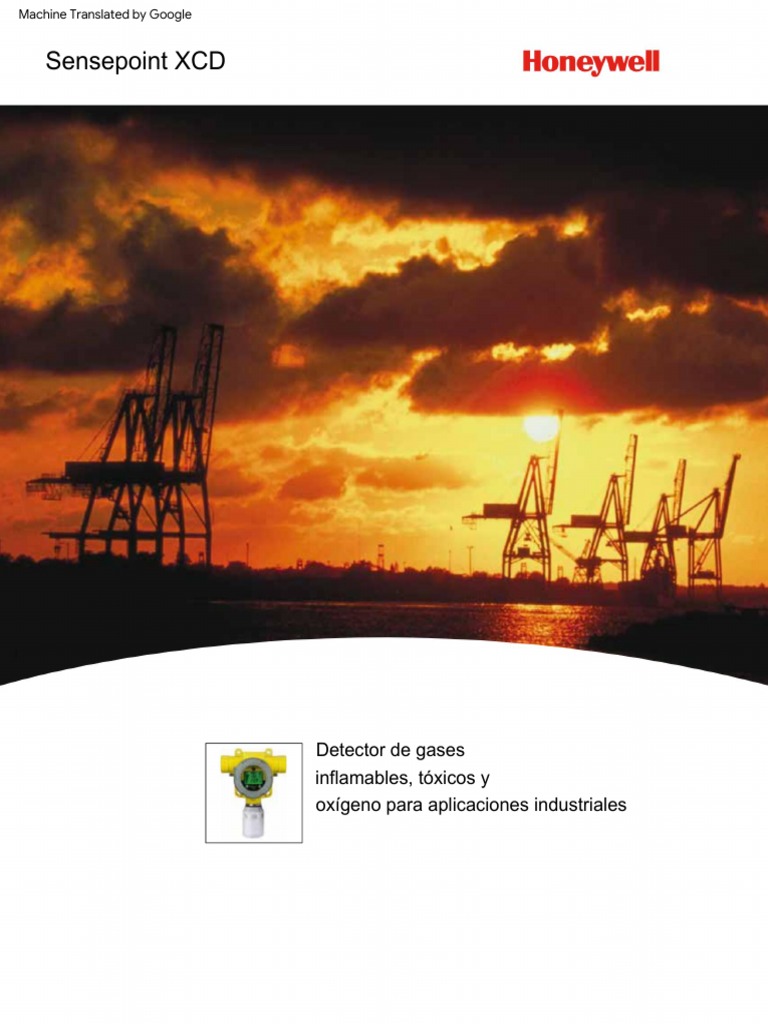 HONEYWELL - Gas Detector Sense Point - Data Sheet | PDF | Petróleo | Relé