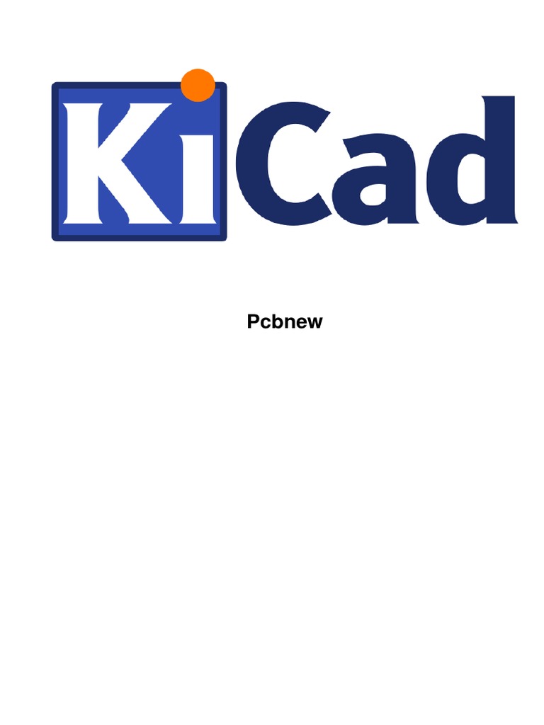 Pcbnew MANUAL KICAD | PDF | Placa de circuito impreso | Informática