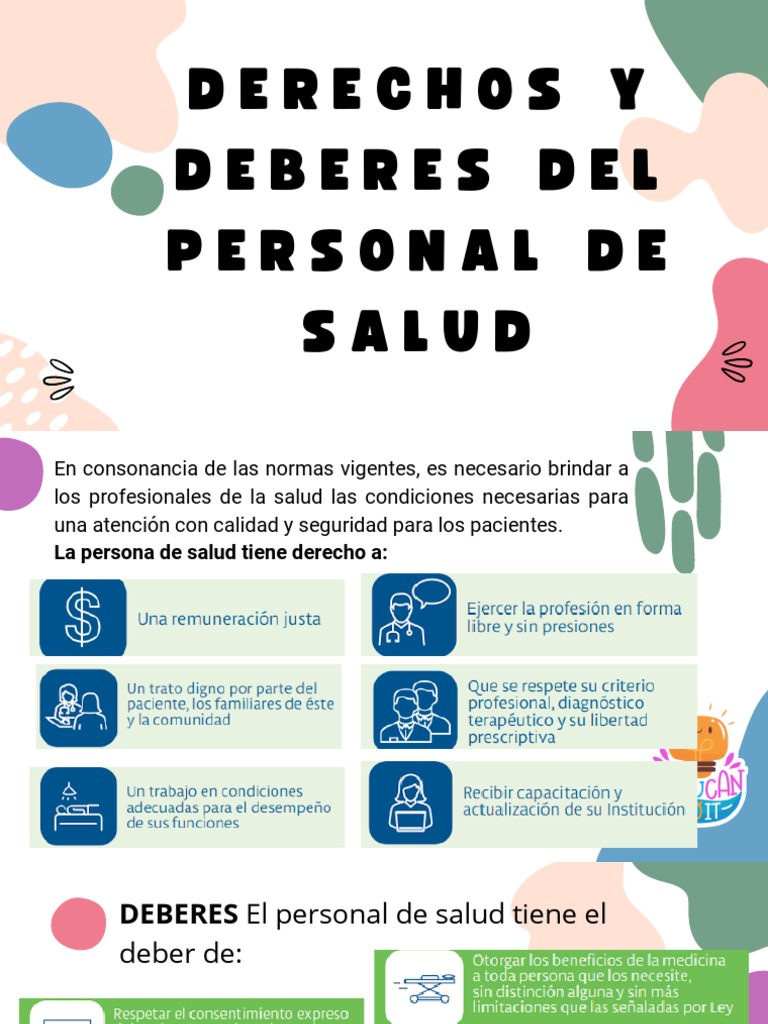 Derechos y Deberes Del Personal de Salud | PDF