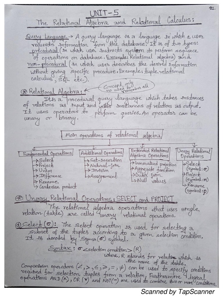 DBMS Chapter 5 | PDF DBMS Chapter 5 | PDF