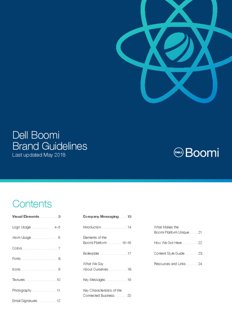 Boomi Dell Brand Guidelines May 2018 | PDF | Cloud Computing | Icon (Computing)