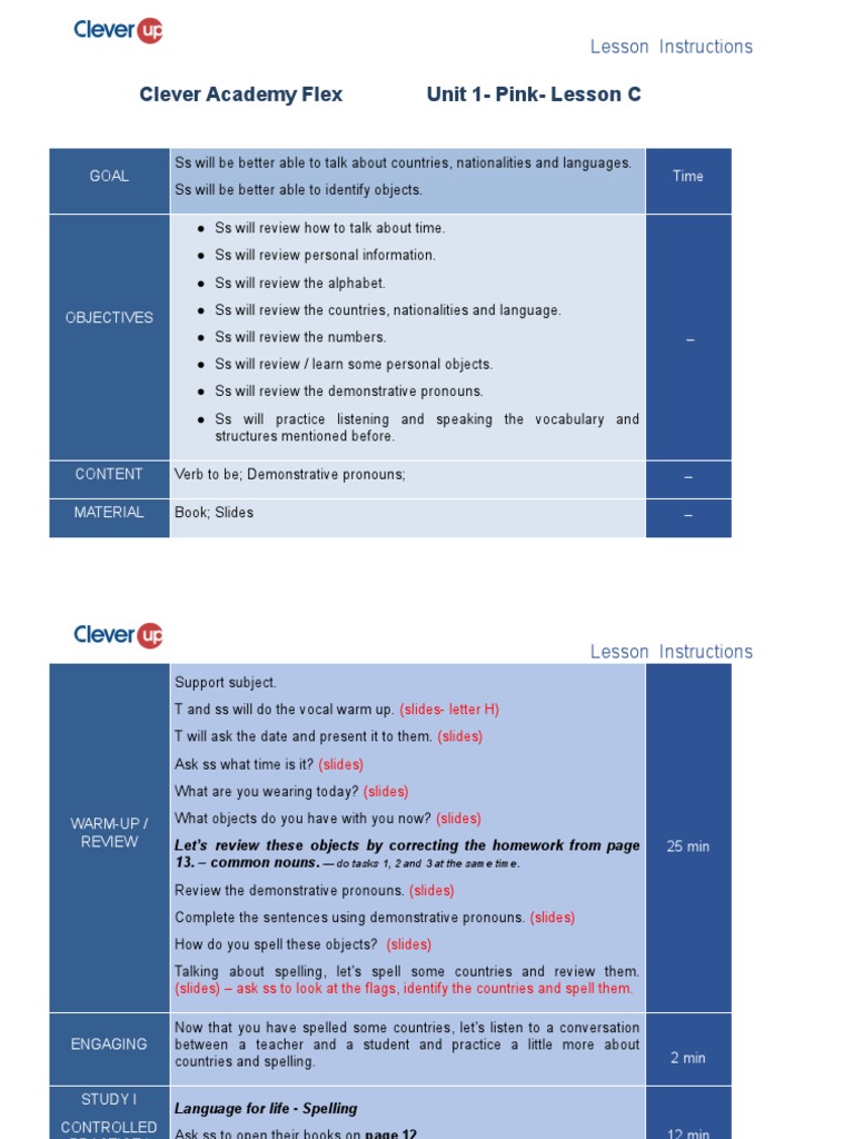 Flex Lesson 27 | PDF | Object (Grammar) | Vocabulary