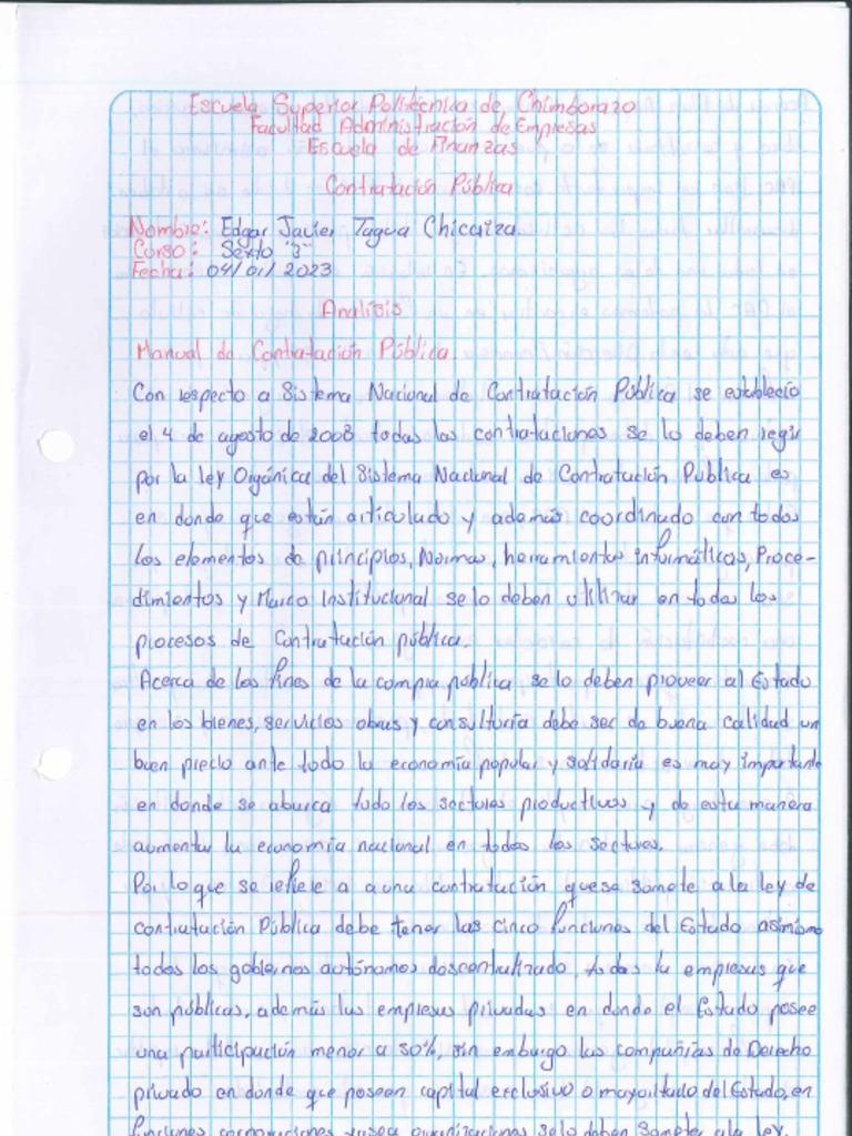 Análisis Respectivo. | PDF