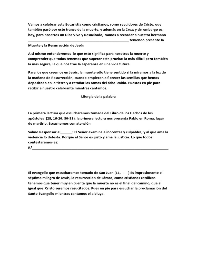 Monicion Difunto | PDF