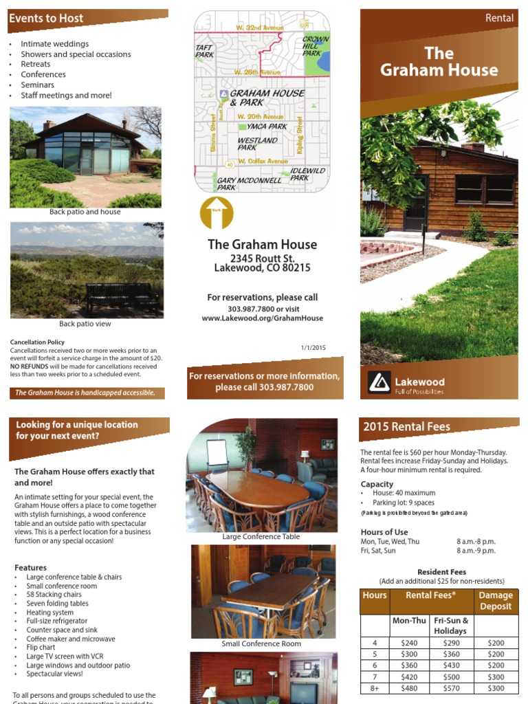 Graham House Brochure | PDF