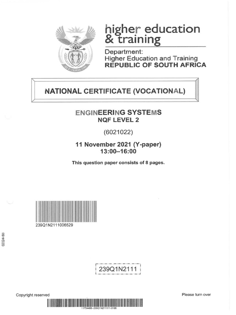 L2 Engineering Systems | PDF