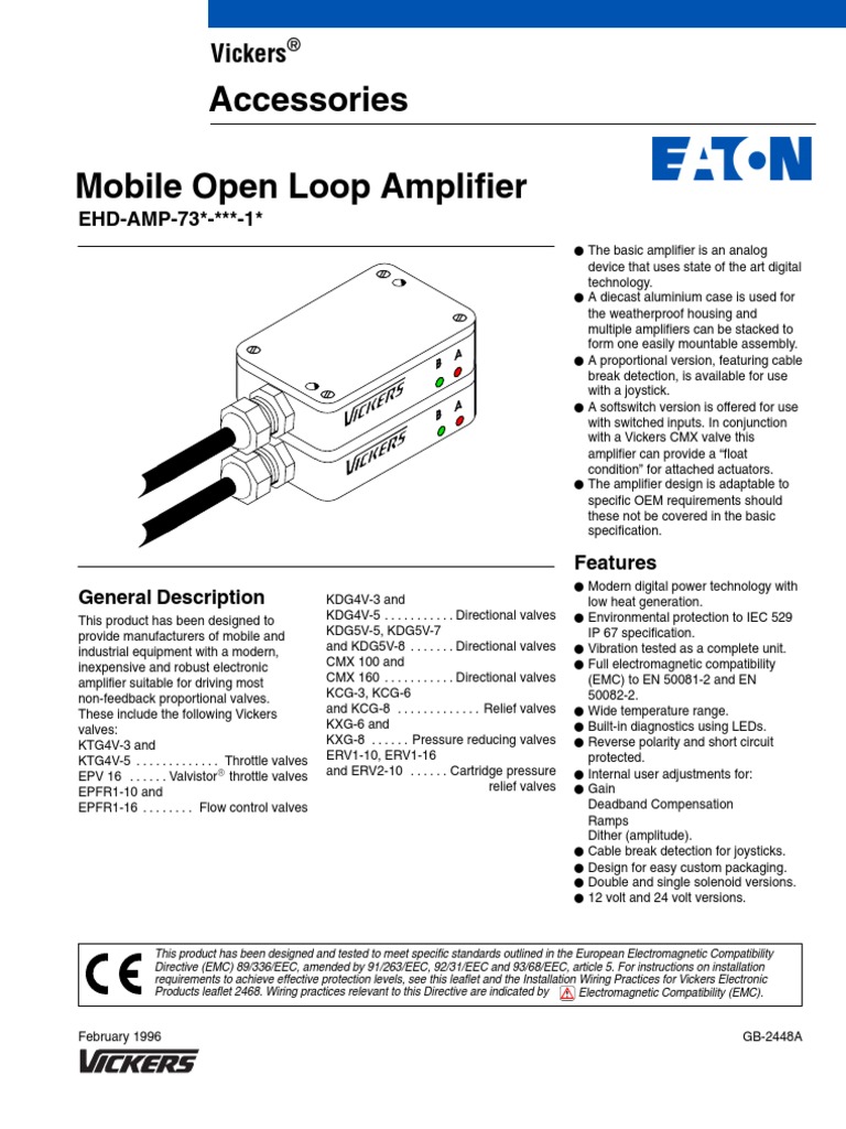 Manual Cartão Vickers | PDF | Amplifier | Vacuum Tube