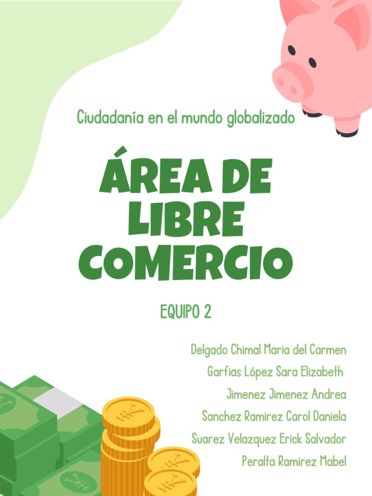 Infografía Area de Libre Comercio | PDF | Comercio | Tratado de Libre ...