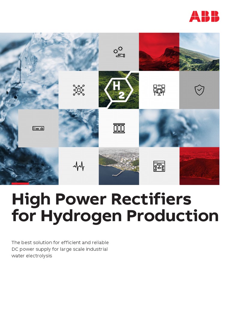ABB Brochure Hydrogen A 2021 LowRes | PDF | Rectifier | Direct Current