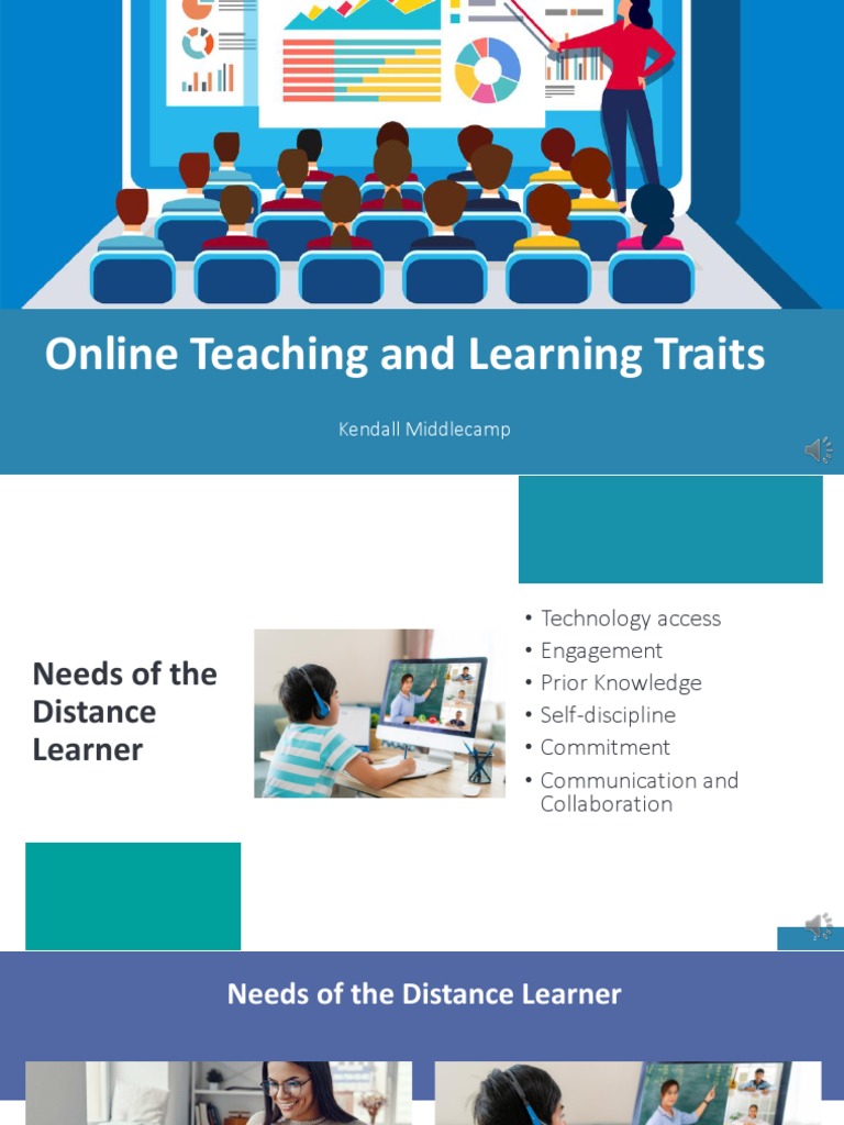 Essential Traits for Distance Learning Success | PDF | Teachers ...