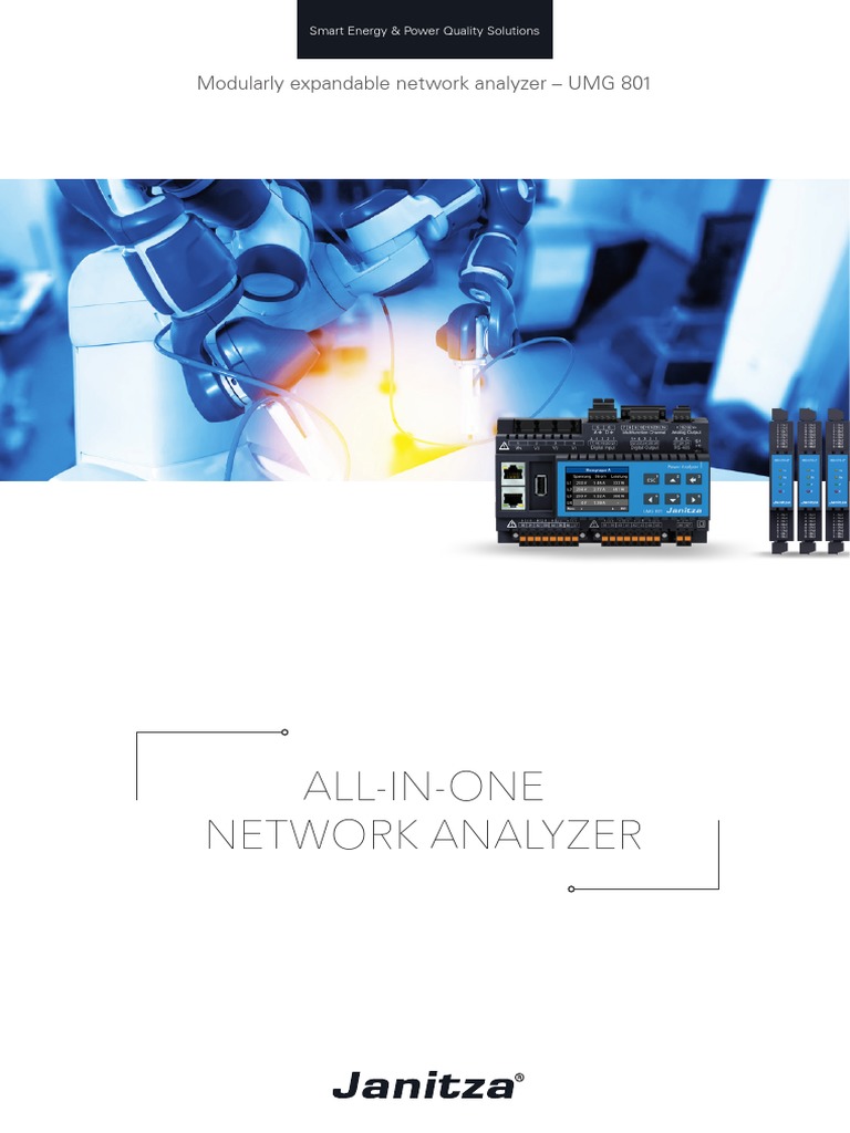 Janitza Umg 801 en | Download Free PDF | Personal Computers | Computer Network