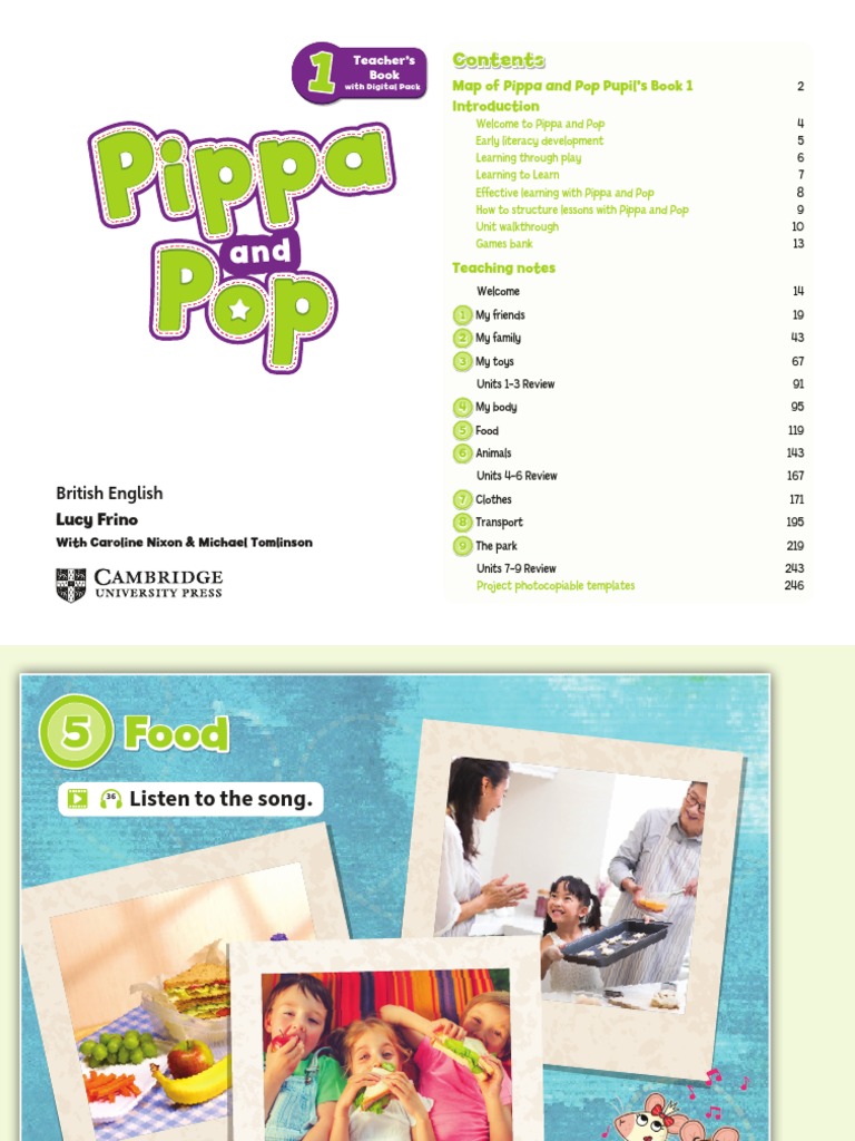 Pippa and Pop Pippa and Pop Teacher Book 1 U5 9781108928298 Sample ...