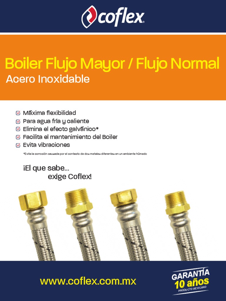 Coflex Manguera | PDF | Acero | Ingeniería de Edificación