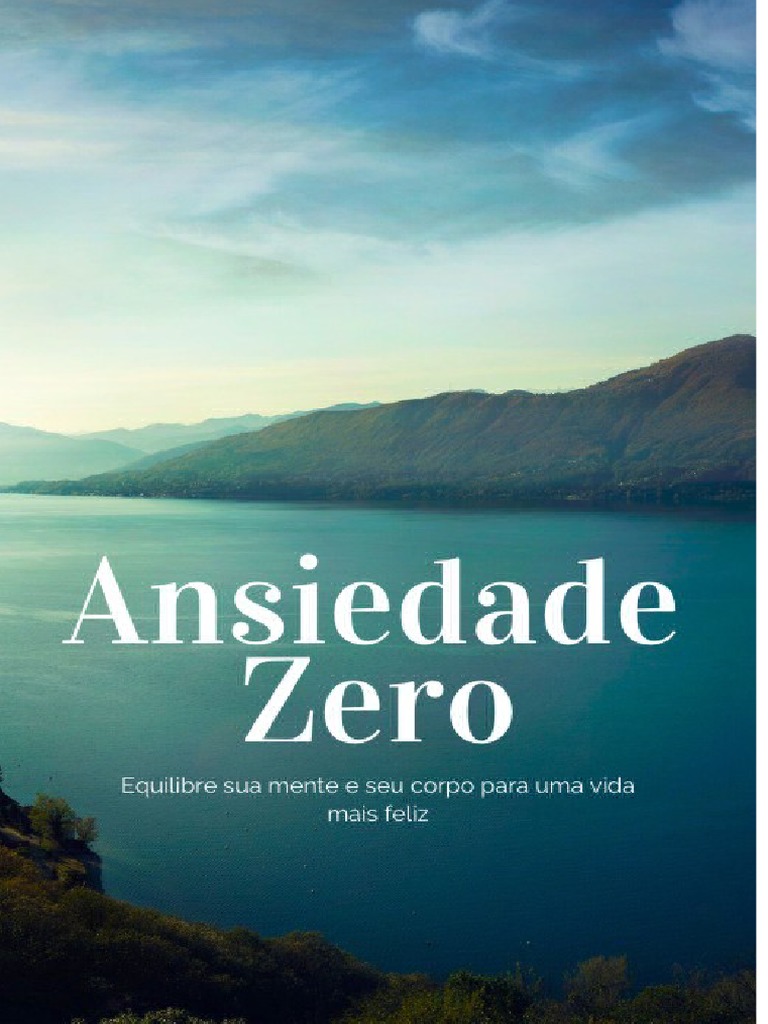 Ansiedade Zero | PDF | Ansiedade | Transtorno de pânico