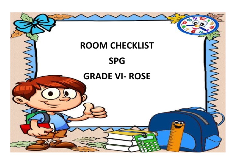 Room Check | PDF