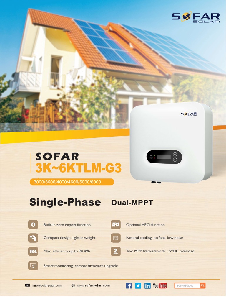 SOFAR datasheet | PDF