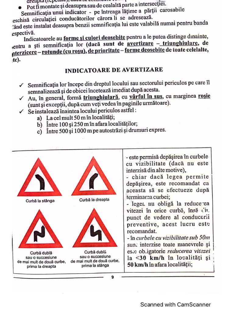 semne circulatie | PDF