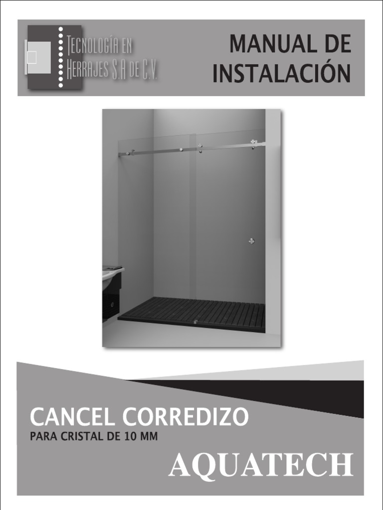 Manual de Instalación Aquatech | PDF