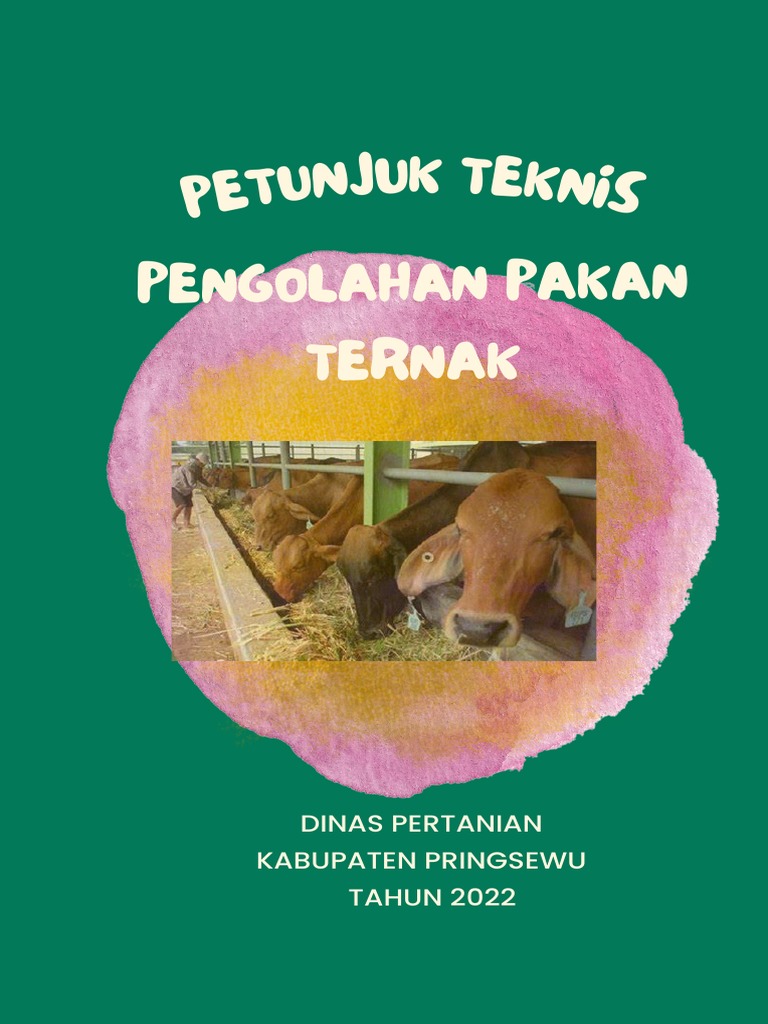 Panduan Pengolahan Pakan Ternak | PDF