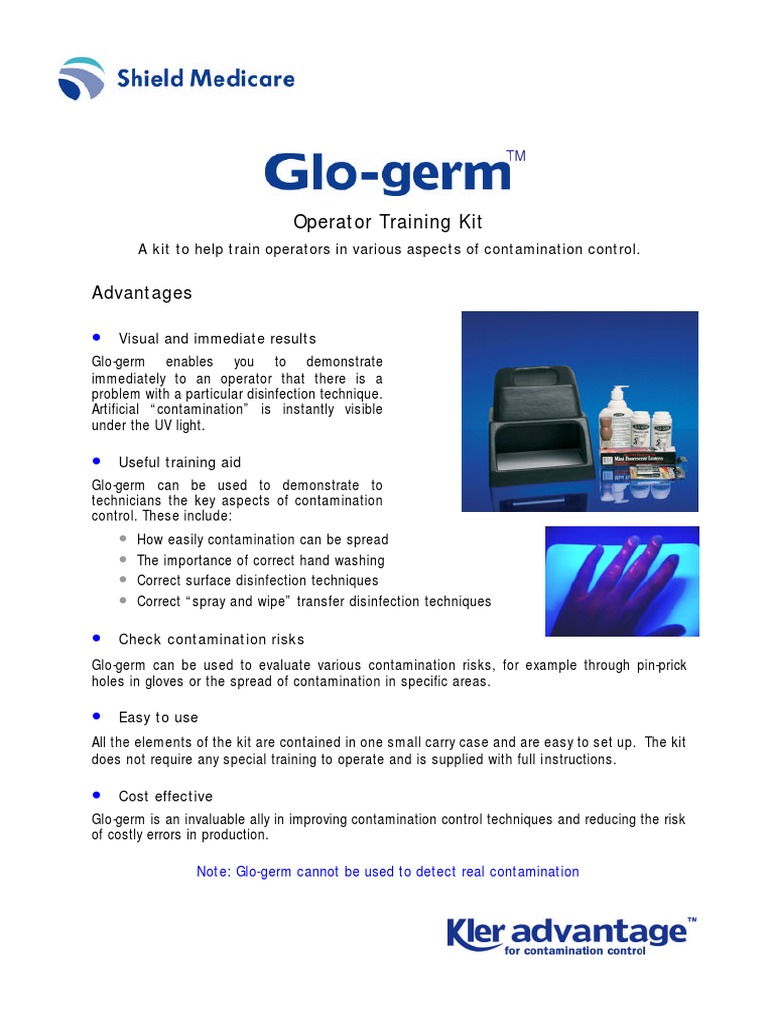 Contamination Control Training Kit | PDF | Ultraviolet | Disinfectant
