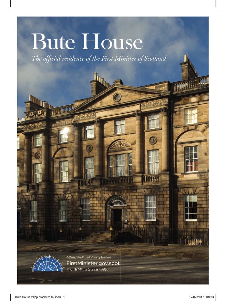 Bute House Guide Book | PDF | Scotland