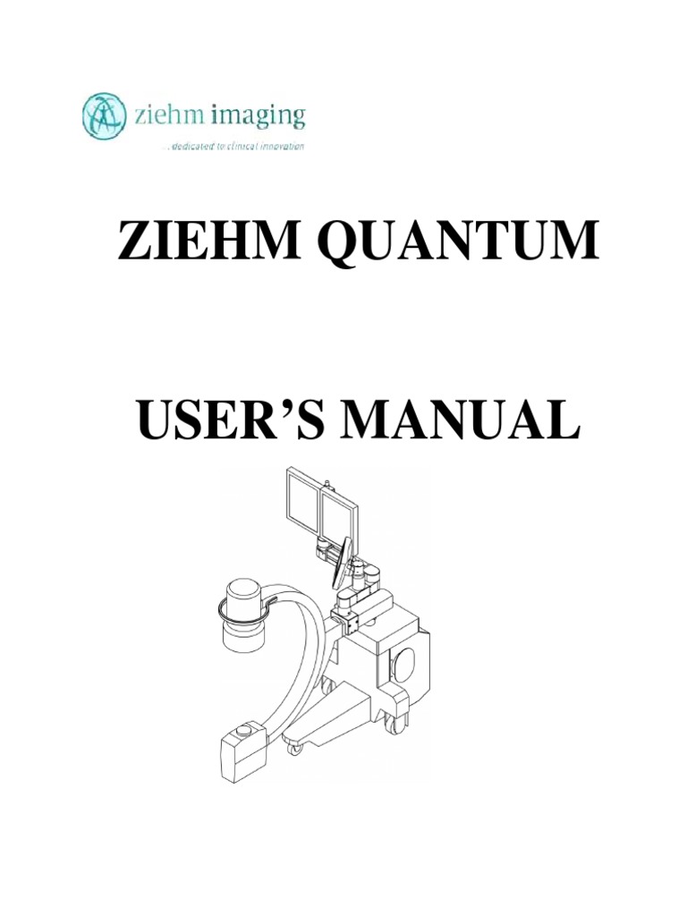 Ziehm Quantum User Manual | PDF | Computer File | Electrical Engineering