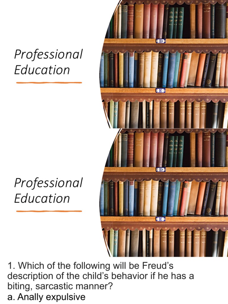 ProfEd (Jan. 16, 2023) | PDF | Thought | Adolescence