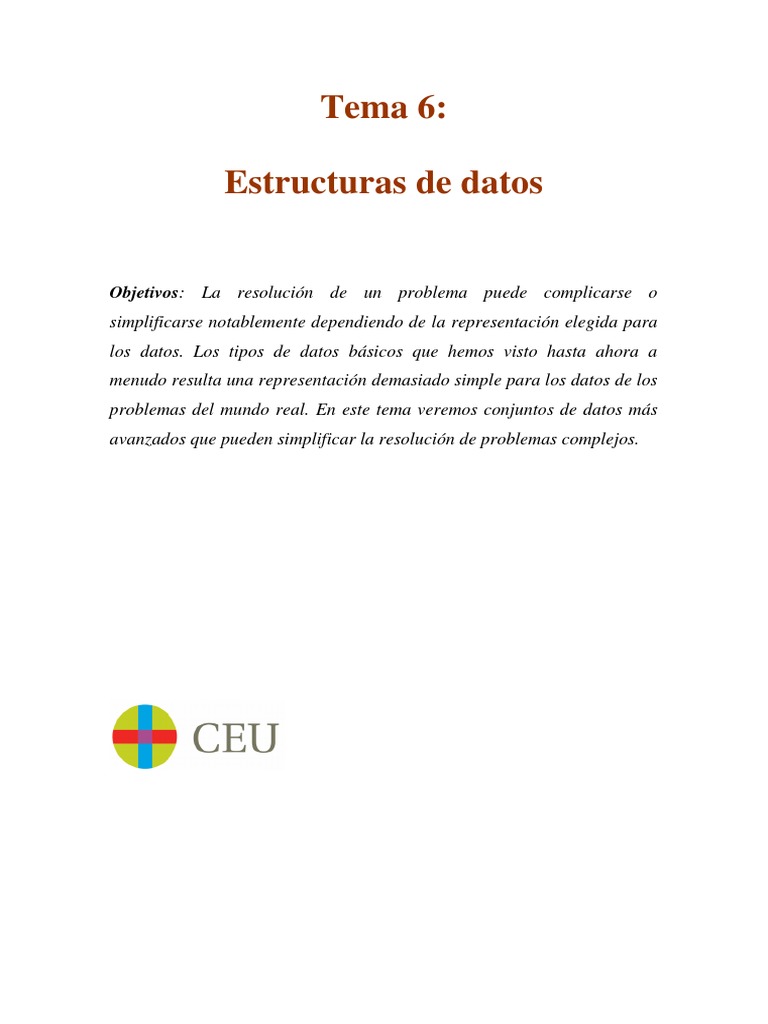 estructura datos | PDF | Lenguaje de programación | Cola (tipo de datos abstractos)