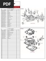Yamaha KT-100 Engine Specifications | PDF | Piston | Manufactured Goods