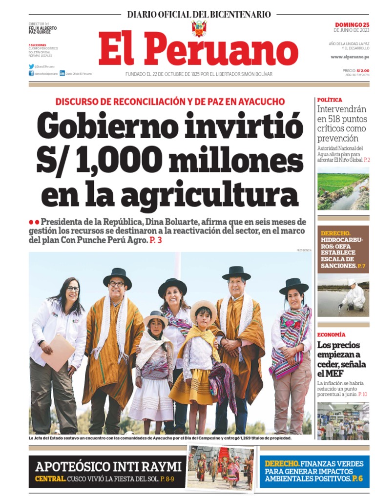 Prevención de El Niño: 518 Intervenciones | PDF | América del Sur