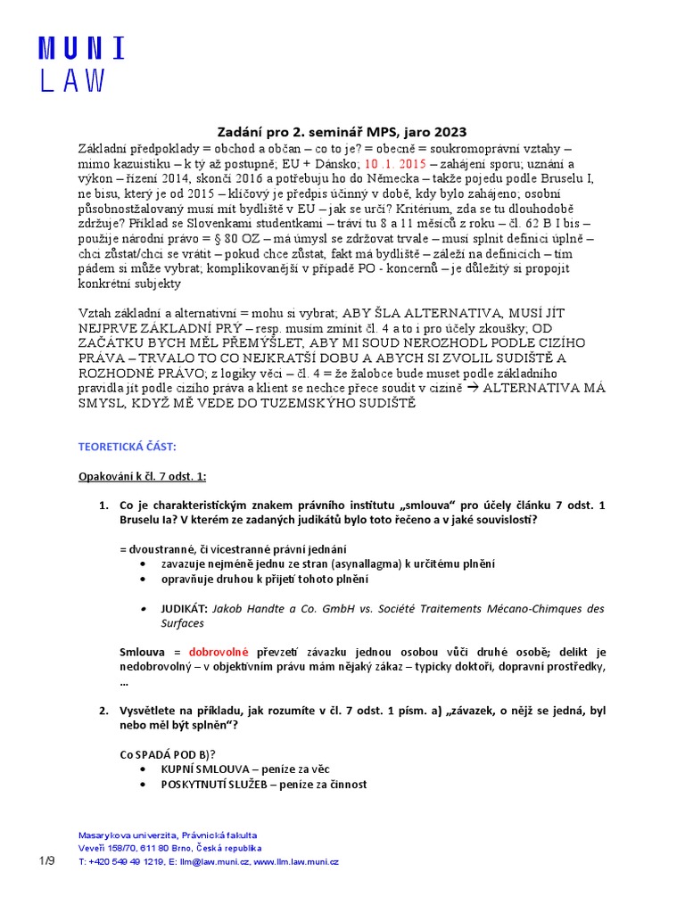 MPS II 2. Semi | PDF