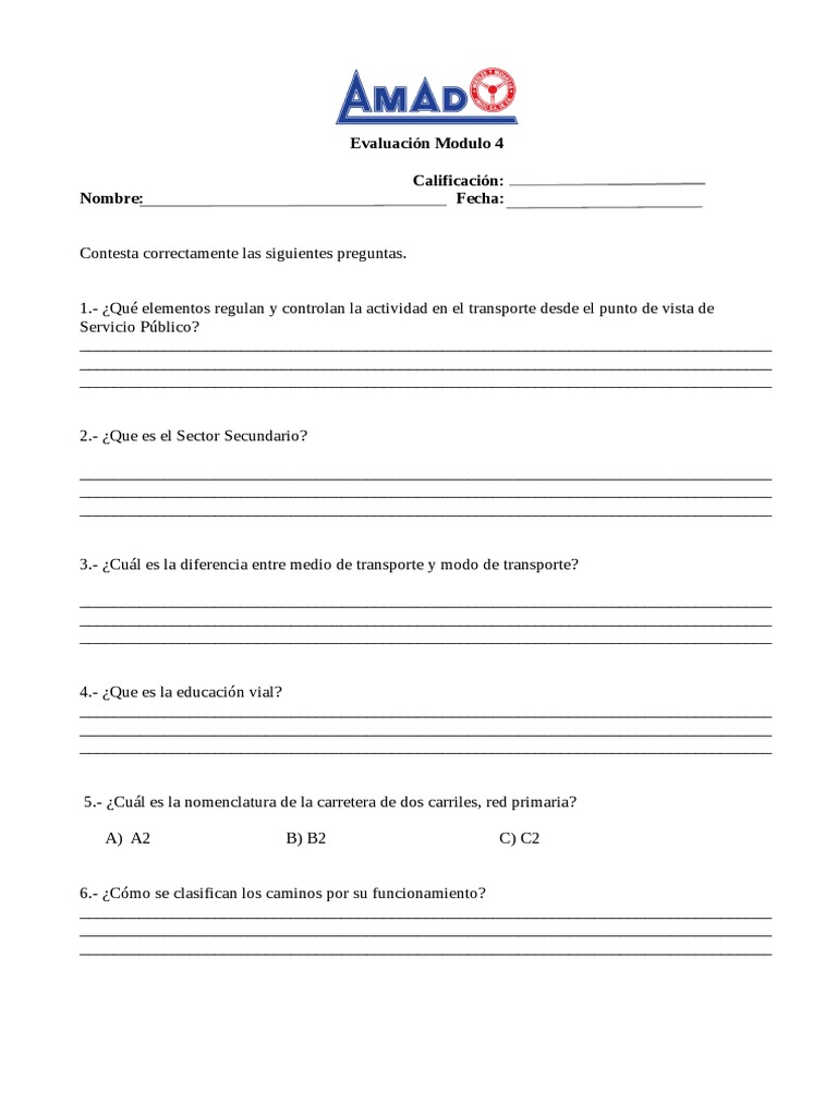 Examen Modulo 4 | PDF