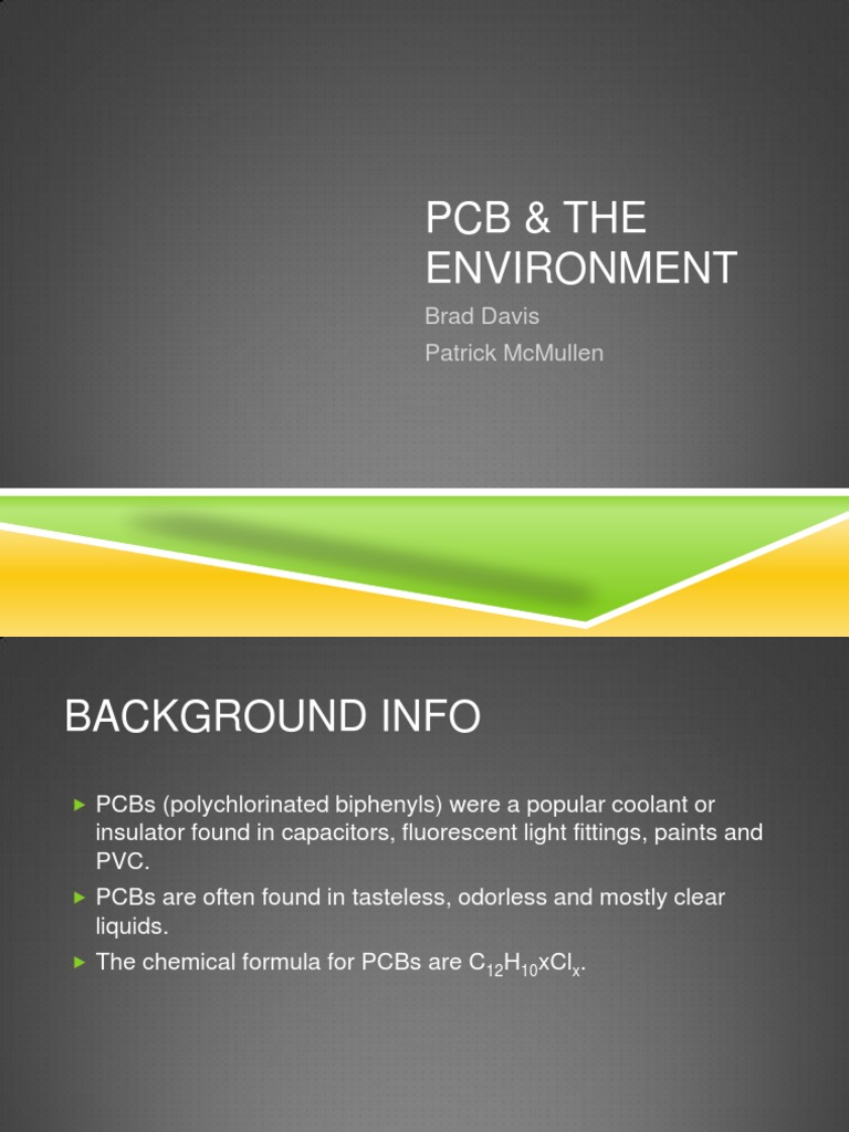 PCB & the Environment | Polychlorinated Biphenyl | Pollution